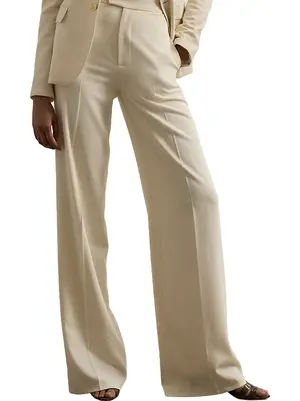 Ralph Lauren Dean Wool Gabardine Pant - Lux Cream