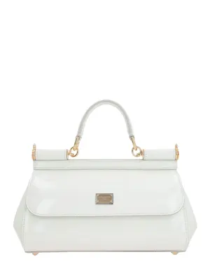 Dolce & Gabbana Sicily Tote Bag - White