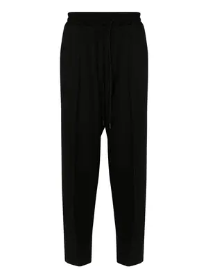 Isabel Benenato Straight-leg Trousers - Black