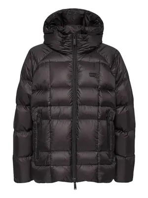 Dsquared2 Logo-patch Hooded Padded Jacket - Black
