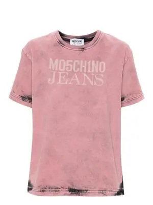 Moschino Logo-print T-shirt - Pink