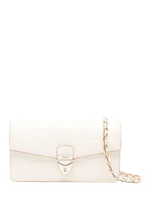 ASPINAL OF LONDON Mayfair Clutch - White