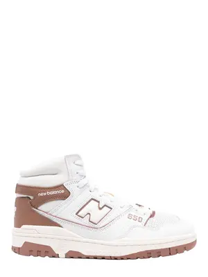 NEW BALANCE 650 Leather Sneakers - White