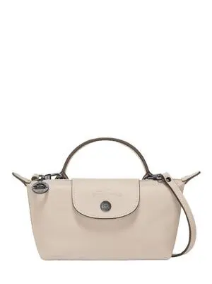 Longchamp Le Pliage Xtra Leather Clutch - Paper