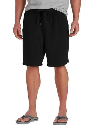 HARBOR BAY BY DXL Big & Tall Swim Trunks - Black