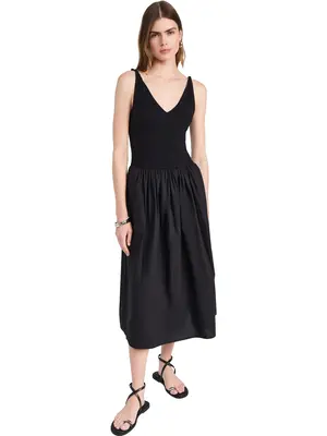 Rails Franca Midi Dress - Black