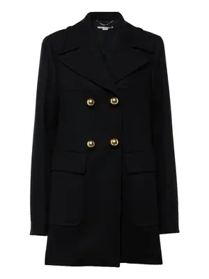 Stella McCartney Wool Coat - Black