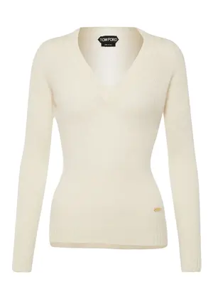 TOM FORD Cashmere And Silk Sweater - White
