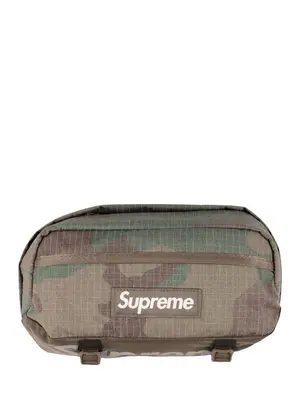 Supreme Camouflage-print Ripstop Belt Bag - Brown