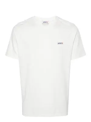 AUTRY Logo-patch Cotton T-shirt