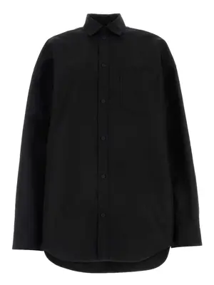 Balenciaga Cotton Shirt - Black