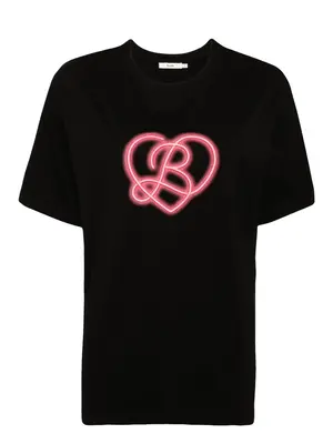 B+AB Logo-print T-shirt - Black