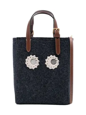 ANYA HINDMARCH Mini Eyes Tote Bag - Blue
