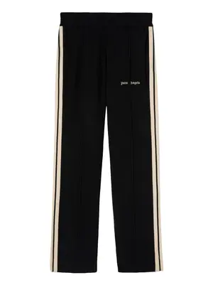 Palm Angels Logo-embroidered Track Pants - Black