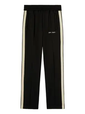 Palm Angels Logo-print Track Pants - Black