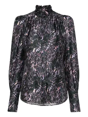 ISABEL MARANT ISABEL MARANT Lamia Graphic-Print Shirt