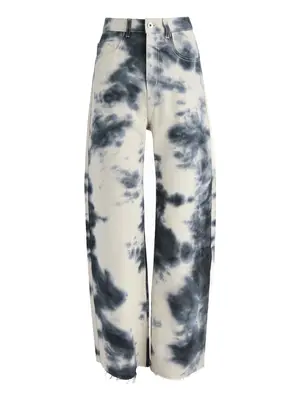 MARQUES' ALMEIDA - Marques' Almeida Tie-Dye Wide-Leg Jeans