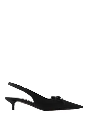 Balenciaga Knife Slingback Pumps - Black