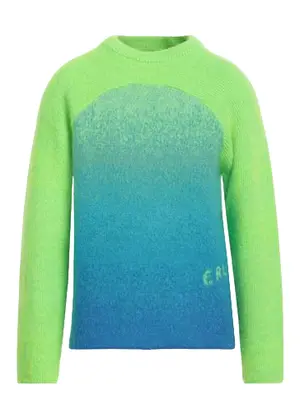 ERL Mohair-blend Knit Sweater - Green