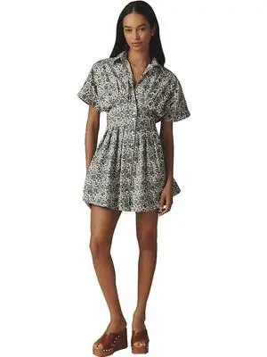 EXQUISE Tobie Shirt Dress All Over Floral