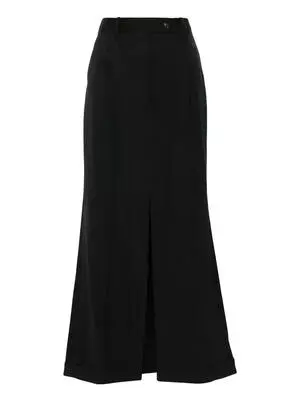 Viktor & Rolf High-waisted Maxi Skirt - Black
