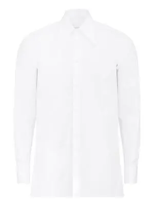 MAISON MARGIELA Pointed-collar Cotton Shirt - White