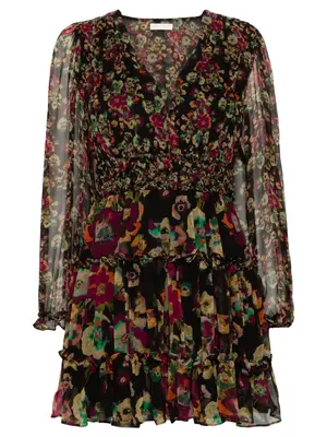 ULLA JOHNSON Ulla Johnson Iya Floral-Print Mini Dress