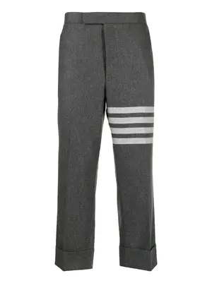 Thom Browne Low-rise Trousers - Grey