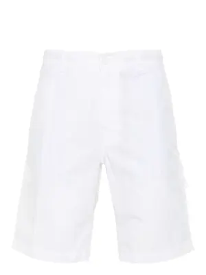Aspesi Mid-rise Chino Shorts - White