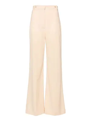 Patrizia Pepe Palazzo Trousers - Neutrals