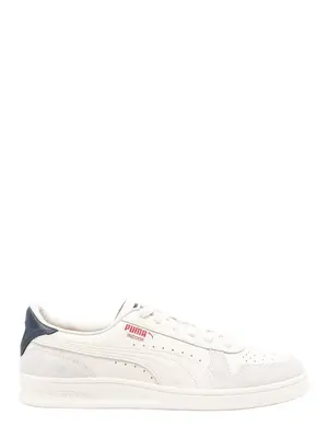 PUMA Indoor Leather Sneakers - Neutrals