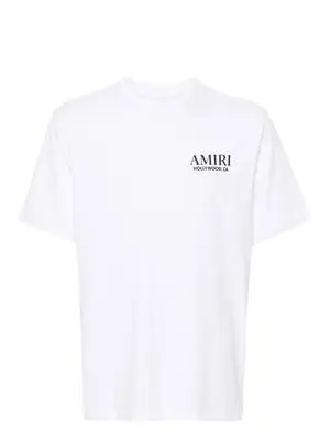 Amiri Bones Stacked Cotton T-shirt - White