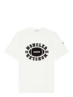 Moncler Graphic Tee - White