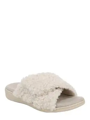 VIONIC Vionic Relax Ii Plush Slide Sandal