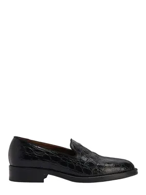 GIUSEPPE ZANOTTI Dories Leather Loafers - Black
