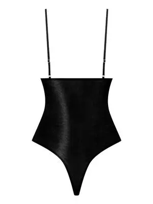 MAISON CLOSE La Femme Amazone Bodysuit - Black