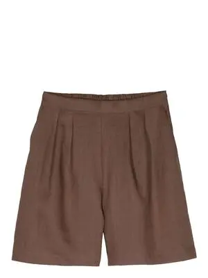 ASCENO Asceno Carros High-Waist Bermuda Shorts