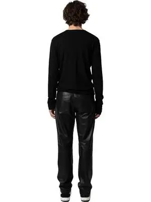 Zadig&Voltaire John Leather Pants - Black