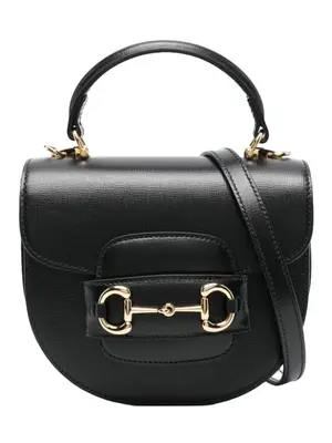 Gucci Mini Horsebit 1955 Shoulder Bag - Black