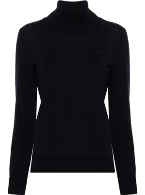 A.p.c. Sybille Wool Jumper - Blue
