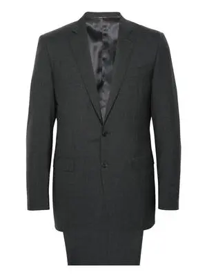 Canali Single-breasted Wool Suit - Grey