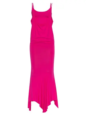 Attico Layered Maxi Dress - Pink
