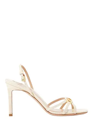 TOM FORD 85mm Mid Heel Sandals - Neutrals