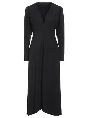 Isabel Marant Étoile Lyocell, Elastane, Silk Midi Dress - Black