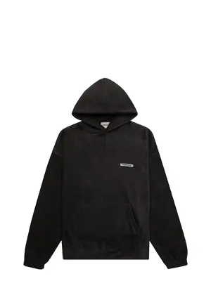 Fear Of God Polar Fleece Hoodie 'strech Limo - Black