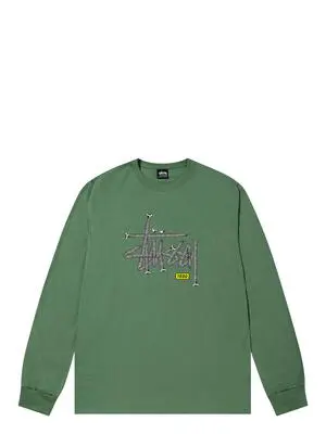 StÜssy Hardware Long-sleeve Tee 'sage - Green