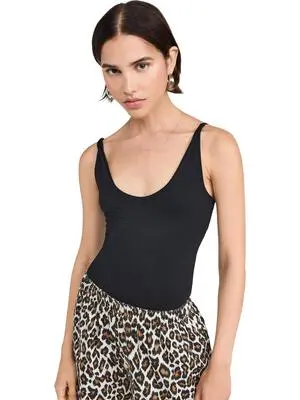 Free People Seamless V-neck Cami - Black