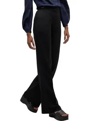 Gabriela Hearst Vesta Wide-leg Pants - Black