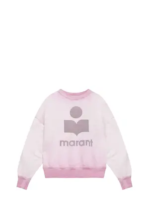 MARANT ETOILE Mobyli Logo-print Sweatshirt - Purple