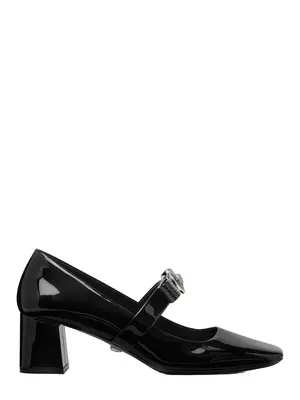 Versace 55mm Ribbon Pumps - Black